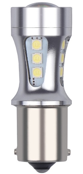 12V Through 24V 18W Equivalent Single Contact LED Headlight Light Bulb ...