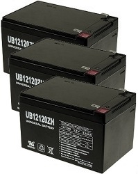 Battery Set with 12 Month Warranty for Razor DXT Electric Drift Trike # ...