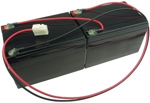 Battery Pack with Wiring Harness and Connector for Metal Motorsports E ...