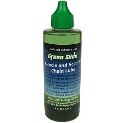 Green Slide Safe and Biodegradable Chain Lube, 4 Fluid Ounce Bottle ...