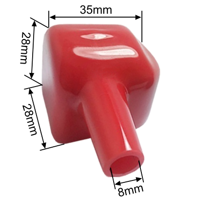 Battery Terminal Cover Set for 12V 35Ah U1 Battery #CNX-BC350