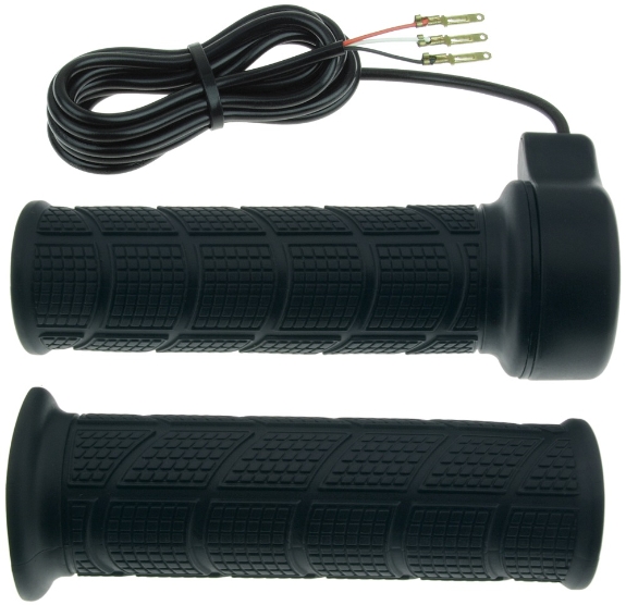 Full Length Left Hand Twist Throttle with Matching Grip #THR-25-L